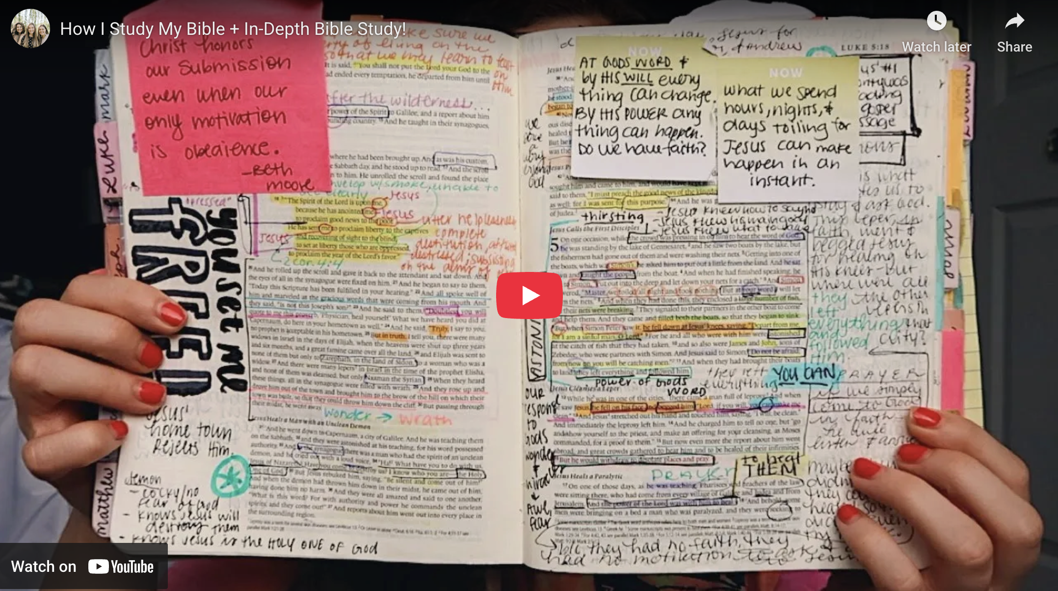 Step by Step Bible Study: Practical Walkthrough of Luke 5 – Coffee and Bible Time